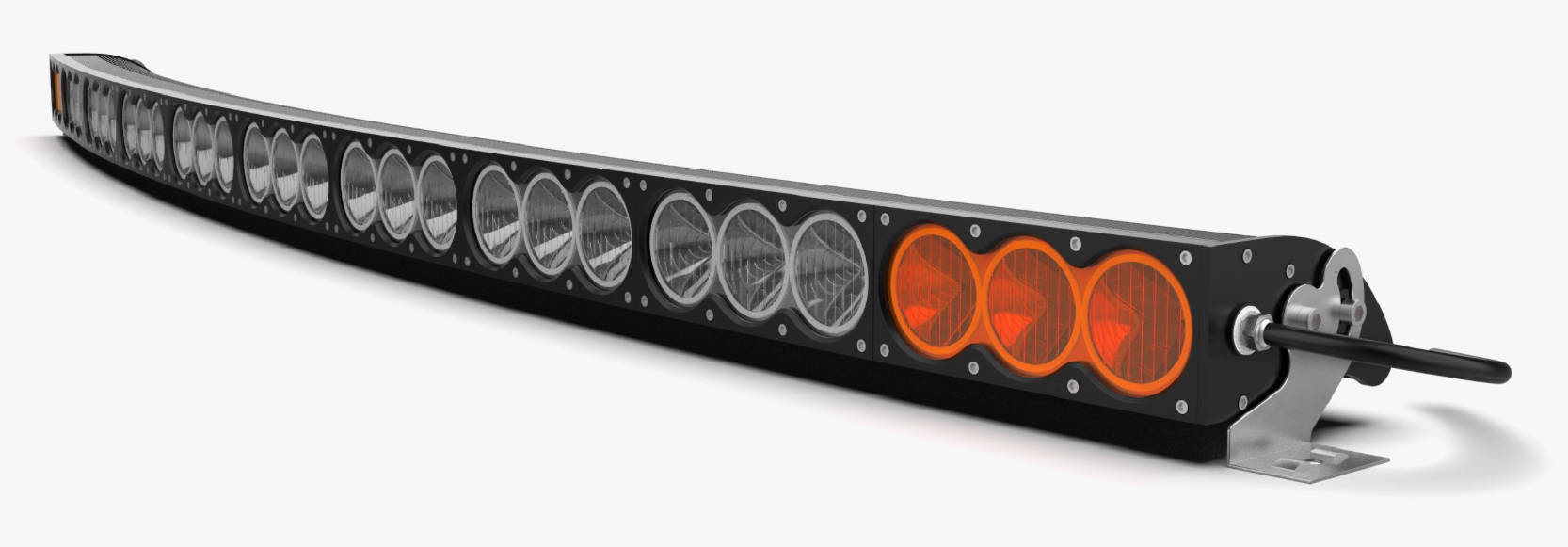 Speed 50 Inch Radius Light Bar with Speed Brackets - SpeedUTVParts